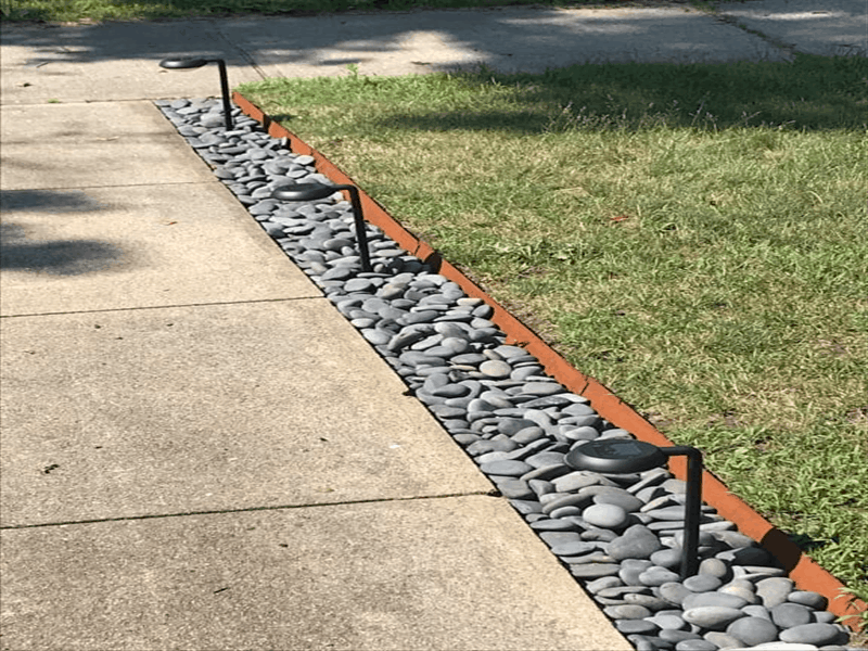 minimalism corten steel garden edging For Garden Art-Corten Steel Edging