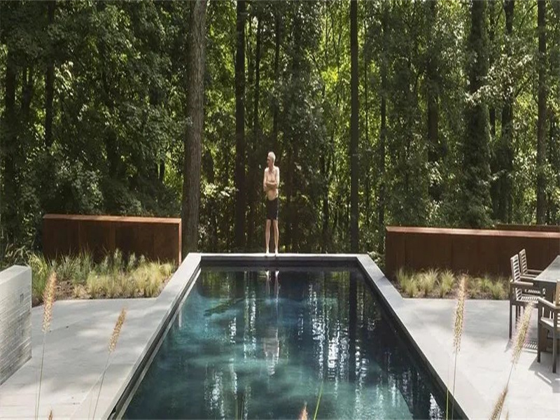 Rustic style garden bed edging For Garden Art-Corten Steel Edging